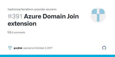 Azure Domain Join Extension Issue Hashicorp Terraform Provider