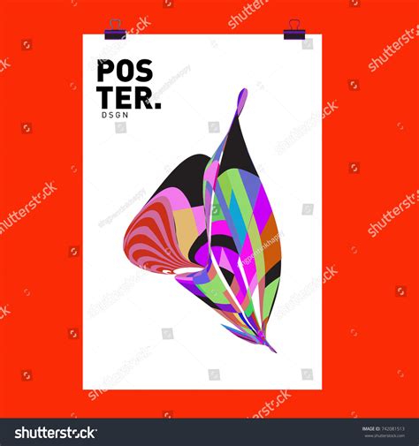 Abstract Colorful Curvy Liquid Cover Poster Stock Vector Royalty Free 742081513 Shutterstock