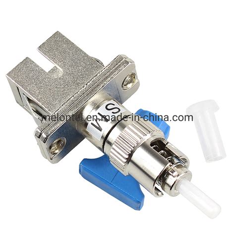 Singlemode Sm Fiber Optic Sc Female To St Male Conversion Hybrid Adaptor Adapter St Hybrid