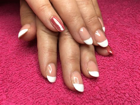 Rose Gold French Manicure Manicure Nails Rose Gold French Beauty