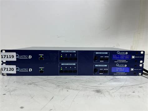Analog Way Quattro D 4 Universal Input Switcher 17119 17120 One
