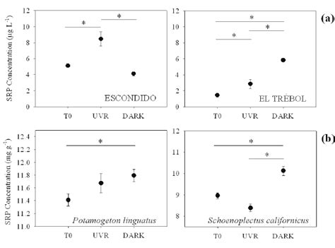 Soluble Reactive Phosphorus Srp Concentration At The Initial Time