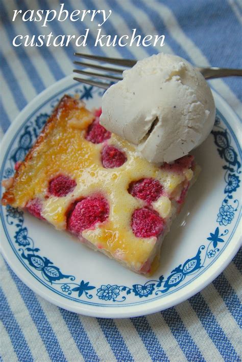 Rachel Zimm Raspberry Custard Kuchen