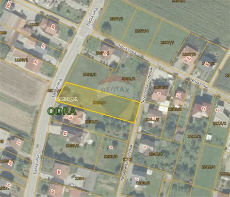 Building Plot Odra Novi Zagreb Zapad 1 439m2 Building Plot Square
