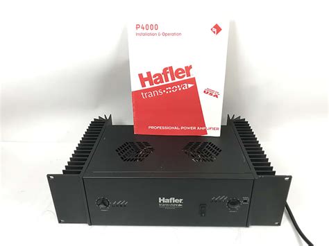 Hafler Rockford Trans Nova P4000 Amplifier Reverb