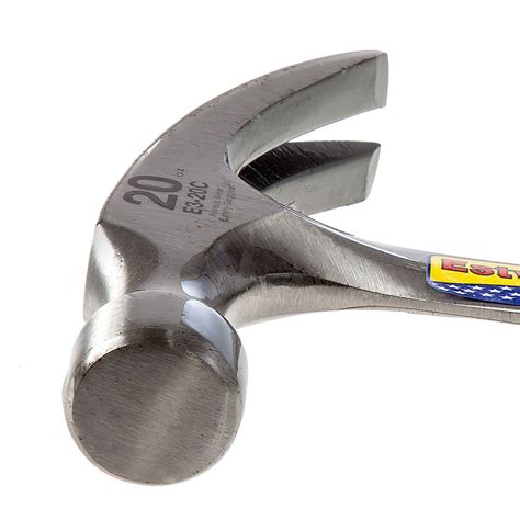 Toolstop Estwing E320c Curved Claw Hammer With Vinyl Grip 20oz