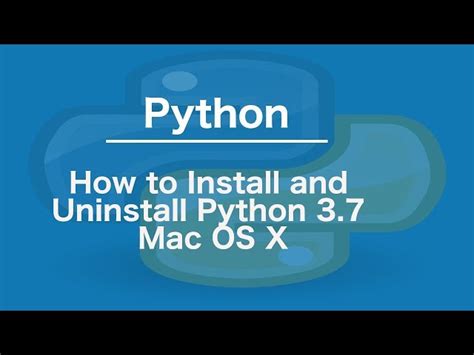 فیلم آموزشی نحوه نصب و حذف پایتون 37 Mac Os X با زیرنویس فارسی فیلمهای Python ویدئو های