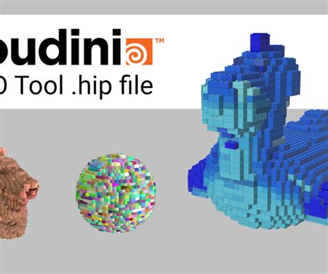 Artstation Houdini Lego Tool Hip File Resources