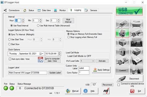 How To Connect A Dt2055b Data Logger To Vw Multi Point Borehole