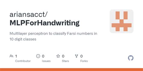 Github Ariansacct Mlpforhandwriting Multilayer Perceptron To Classify Farsi Numbers In 10