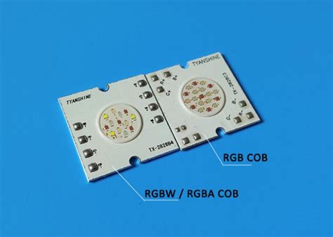 Super Bright Warm White RGB LED Array W Multi Color COB LED Arrays