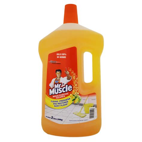 Mr Muscle Lemon Multi Purpose Floor Cleaner 2ltr