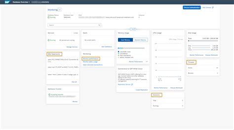 Monitoring An SAP HANA Cloud SAP HANA Database Tutorials For SAP Developers