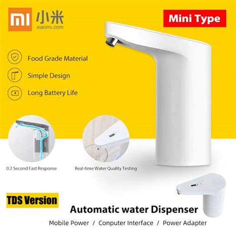 Original Xiaomi Xiaolang Tds Automatic Water Dispenser Usb Charging Touch Switch Auto Water