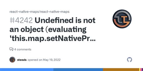 Undefined Is Not An Object Evaluating Tnativeprops Error