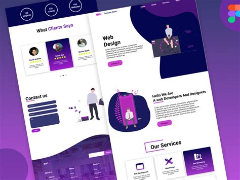 Landing Page UI UX Design Creative Portfolio Agency EpicPxls Landing Page UI UX Design Creative Portfolio Agency EpicPxls
