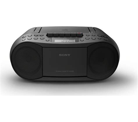 SONY CFD-S70 FM/AM Boombox - Black Fast Delivery | Currysie