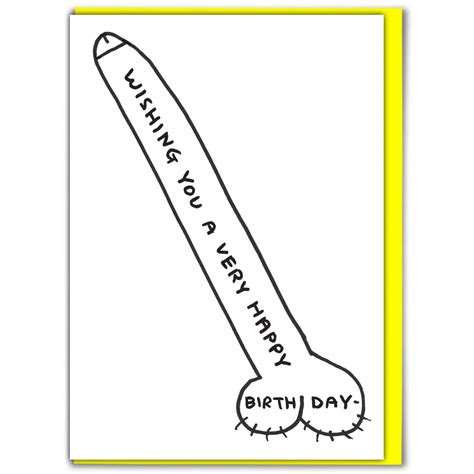 Cock Birthday Card Paboom