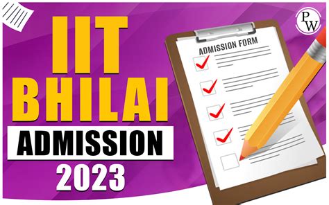 Iit Bhilai Admission 2023 Eligibility Criteria Cutoff Important