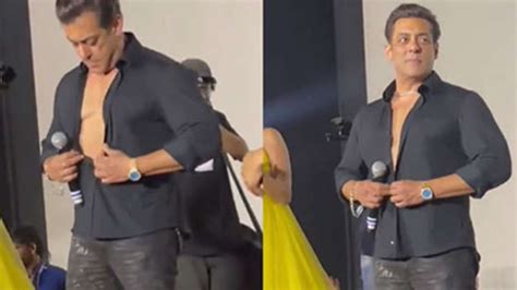 Salman Khan Silences Trolls Over Vfx Accusations Flaunts His Washboard