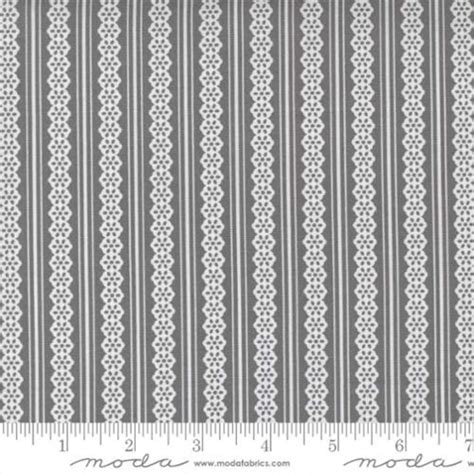 Buttercup And Slate Corey Yoder Lacey Stripe Slate 29157 17 Fabric Is Sold In 1 2 Yard
