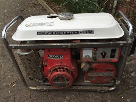 Vintage Honda Generator E1500 | in Cheltenham, Gloucestershire | Gumtree