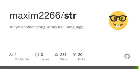Str Yet Another String Library For C Language Rcprogramming
