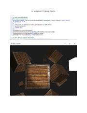 Preparing OpenGL Docx Assignment Preparing OpenGL Challenges I Have Gone Step By