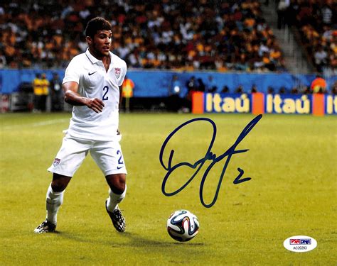 Deandre Yedlin Psa Autographfacts℠
