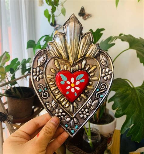 Heart Art Clay Crafts Nails Inspiration Tatting Folk Art Nostalgia Hearts Halloween Tin Art