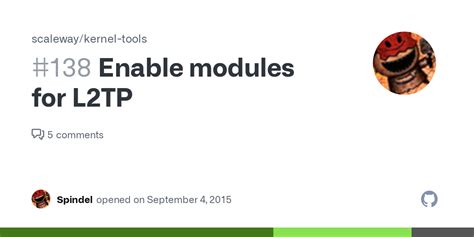 enable modules for l2tp · issue 138 · scaleway kernel tools · github