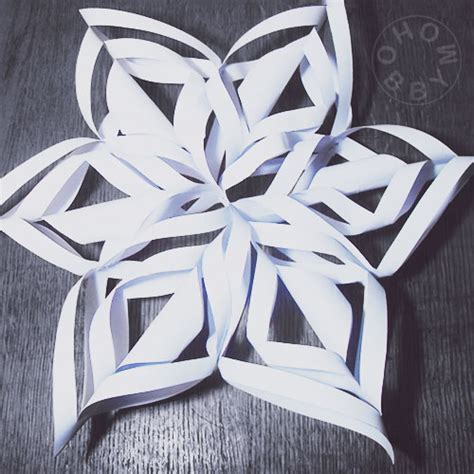 Do It Yourself Volumetric Snowflake Tutorial HOBBYMO