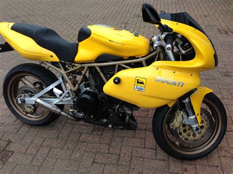 2000 DUCATI 750 SS YELLOW