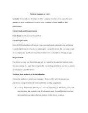 Written Assignment Unit Docx Written Assignment Unit Scenario