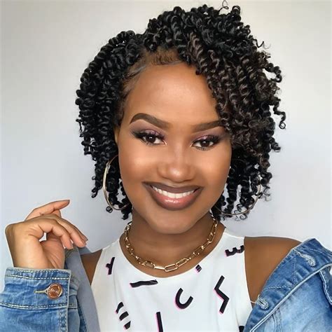 Buy The Bohobabe Pre Twisted Passion Twist Crochet Hair 8 Inch Short Pre Looped Crochet Passion