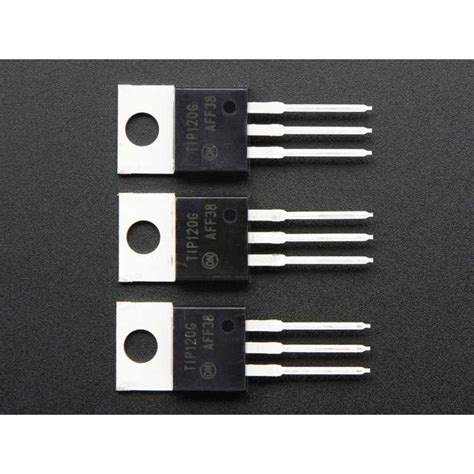 Tip120 Power Darlington Transistors 3 Pack Boutique Semageek