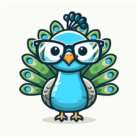 Vector De Pavo Real Vector Premium