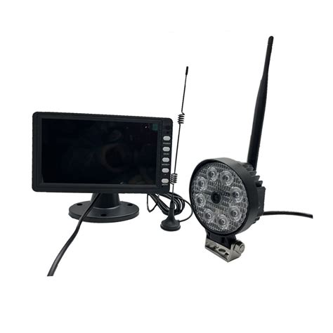 Fwr 712 7inch Led Ahd Digital Wireless Rearview System With Spot Light