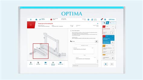 User Centered HMI For OPTIMA Machines
