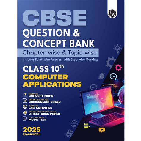 CBSE Class Question Bank Computer Application For Board Exams PW Store