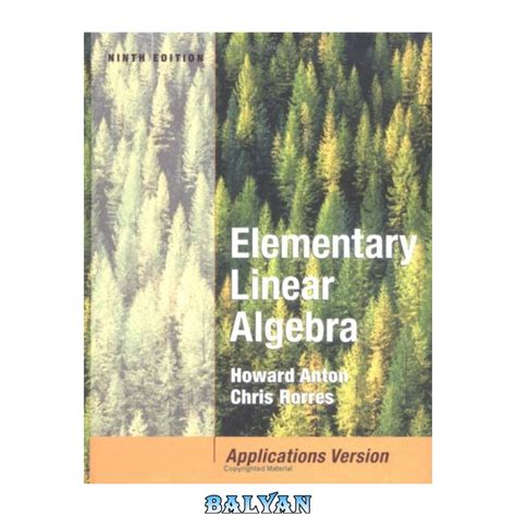 دانلود کتاب Elementary Linear Algebra With Applications Solutions بلیان