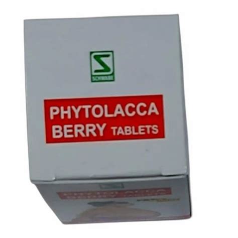 Phytolacca Berry Tablets Schwabe Prescription At Rs 145box In Mumbai