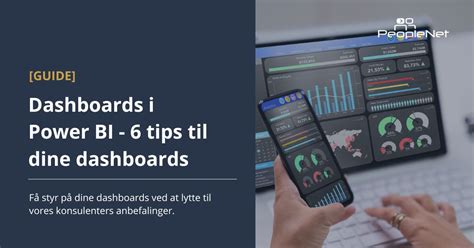 Dashboards I Power Bi 6 Tips Til Dine Dashboards