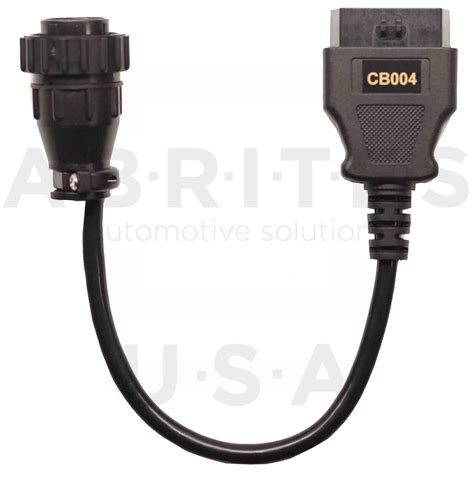Abrites Cb004 Avdi Cable For 14 Pins Round Diagnostic Connector For