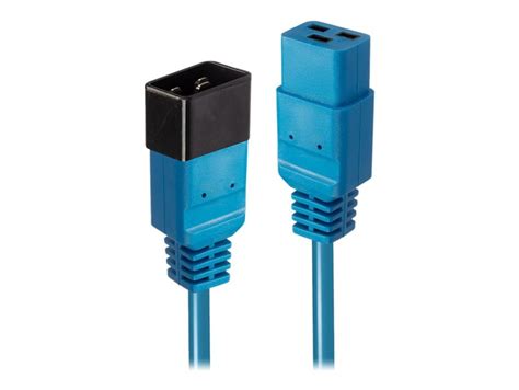 Lindy Power Extension Cable Iec 60320 C19 To Iec 60320 C20 1 M
