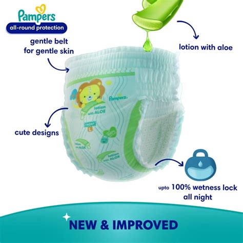 Pampers All Round Protection Pants Double Extra Large Size Baby Diapers