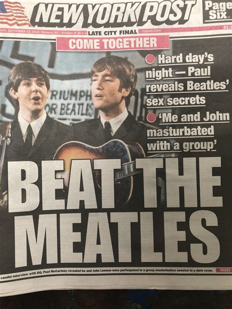 Secret Sex Lives Of The Beatles Phish Discussion Topic On Phantasy Tour