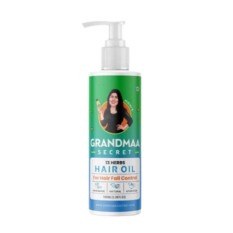 Buy 13 Herbs Hair Oil Nidhis Grandmaa Secret Hair Oil