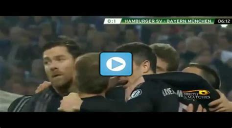 فيديو بايرن ميونخ يدهس هامبورج ويتأهل لربع نهائي كأس ألمانيا إرم نيوز