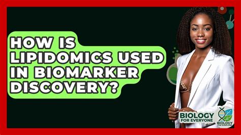 How Is Lipidomics Used In Biomarker Discovery Biology For Everyone Youtube